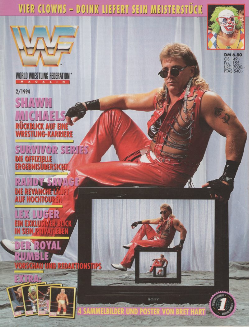 90er WWF Wrestling Magazin | Ausgabe: Februar 1994